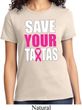 Ladies Breast Cancer Awareness Shirt Save Your Tatas Tee T-Shirt - Save ...
