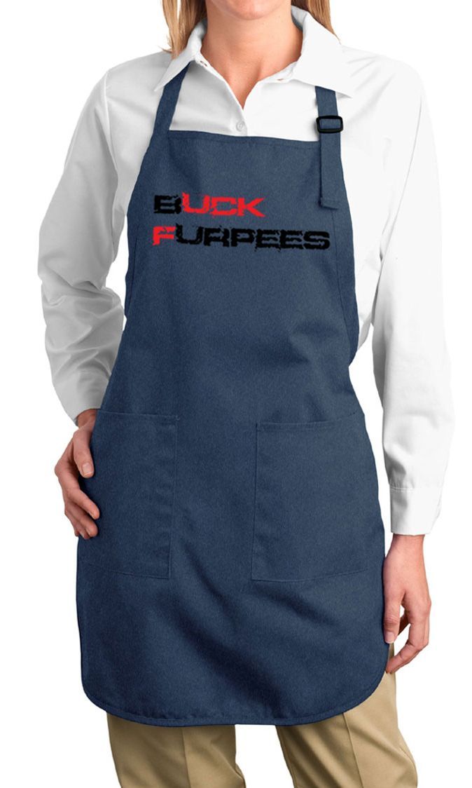 Ladies Fitness Apron Buck Furpees Full Length Apron with Pockets - Buck ...