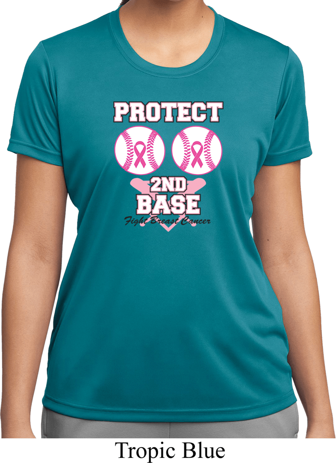 Ladies Shirt Protect 2nd Base Moisture Wicking Tee T-Shirt - Protect ...