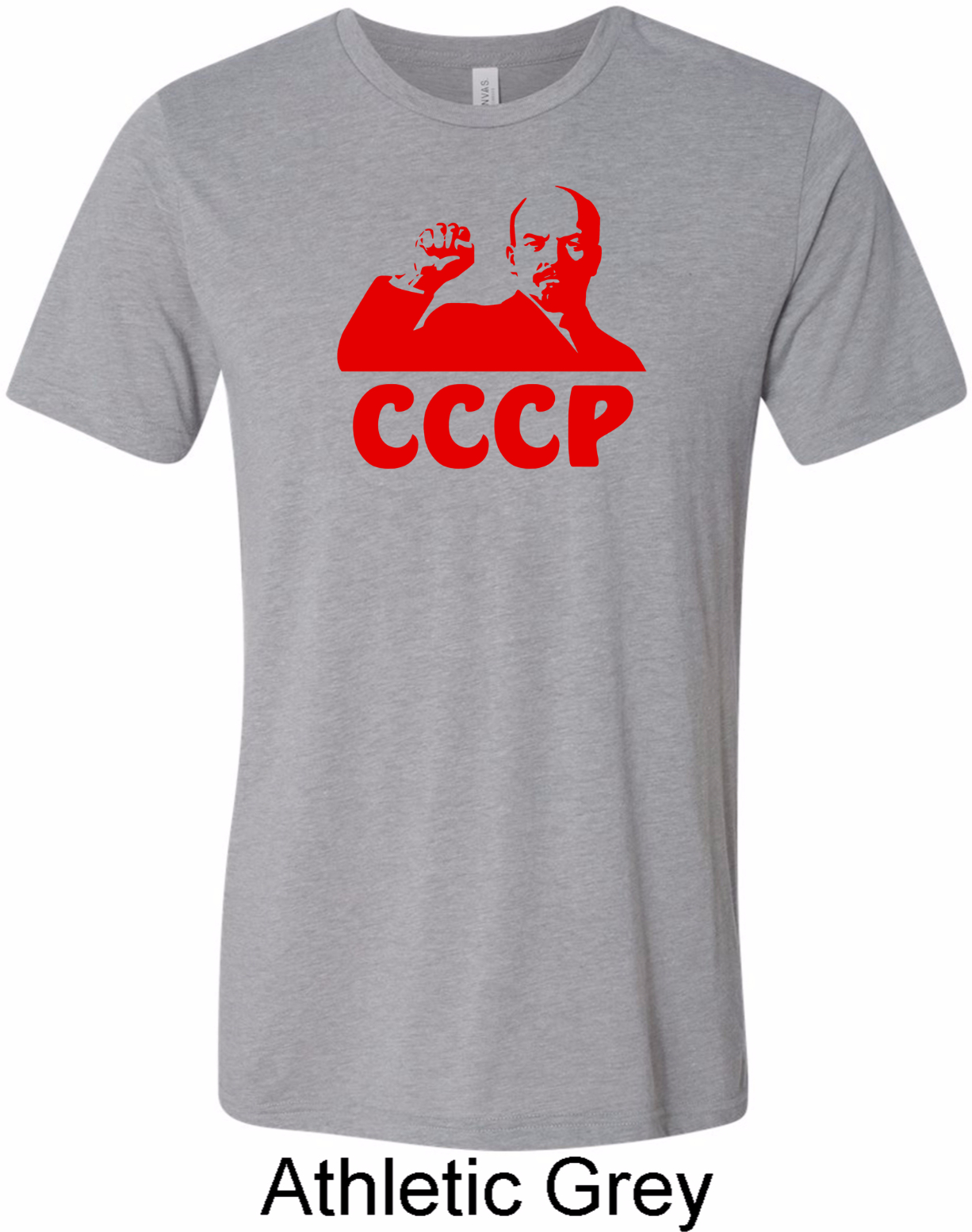 Lenin CCCP Mens Tri Blend Crewneck Shirt - Lenin CCCP Mens Shirts