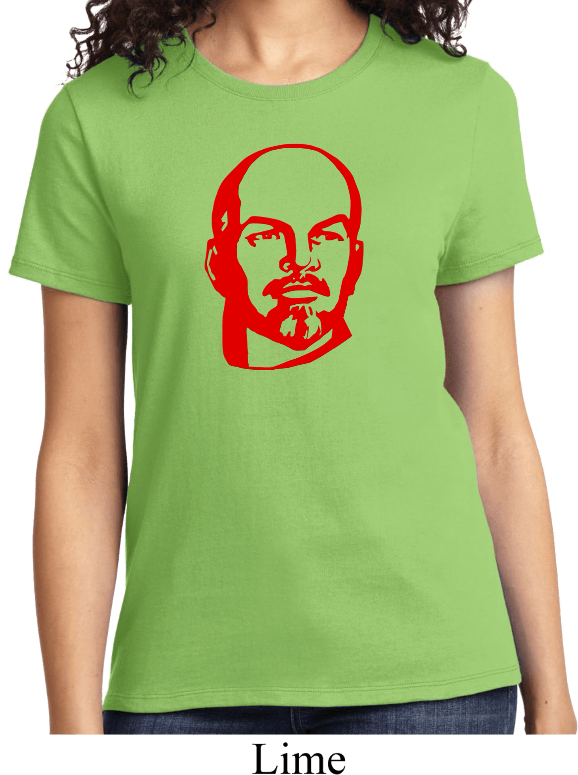 Lenin Profile Ladies Shirt - Lenin Profile Ladies Shirts