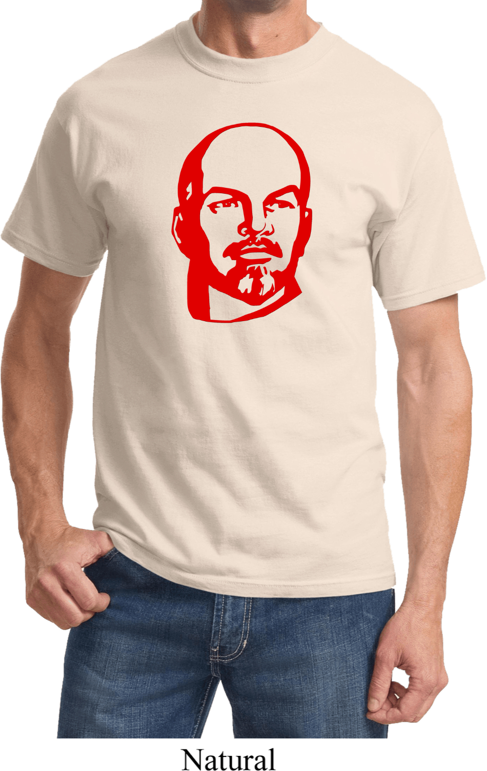 Lenin Profile Shirt - Lenin Profile Mens Shirts