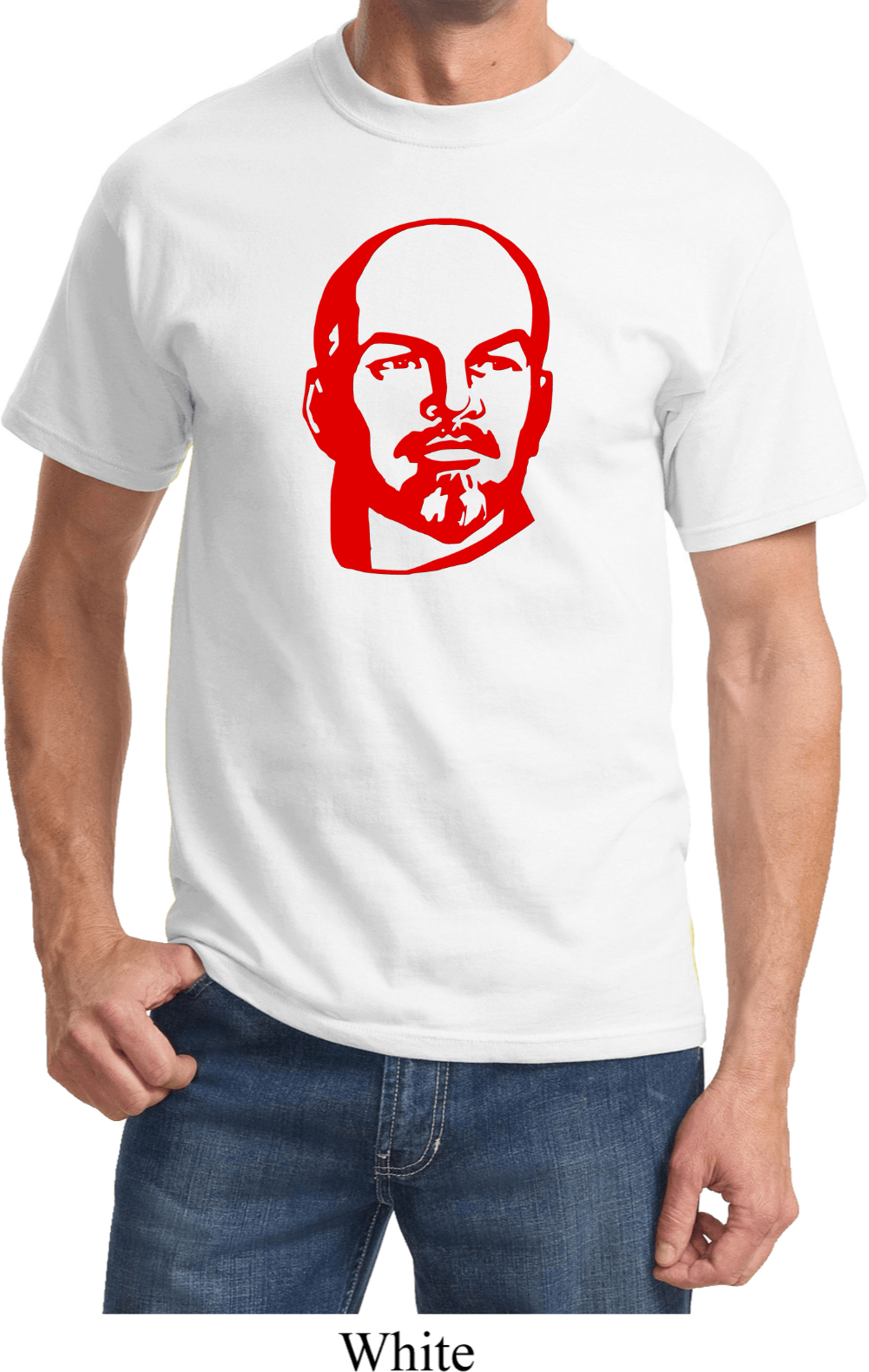 Lenin Profile Shirt - Lenin Profile Mens Shirts