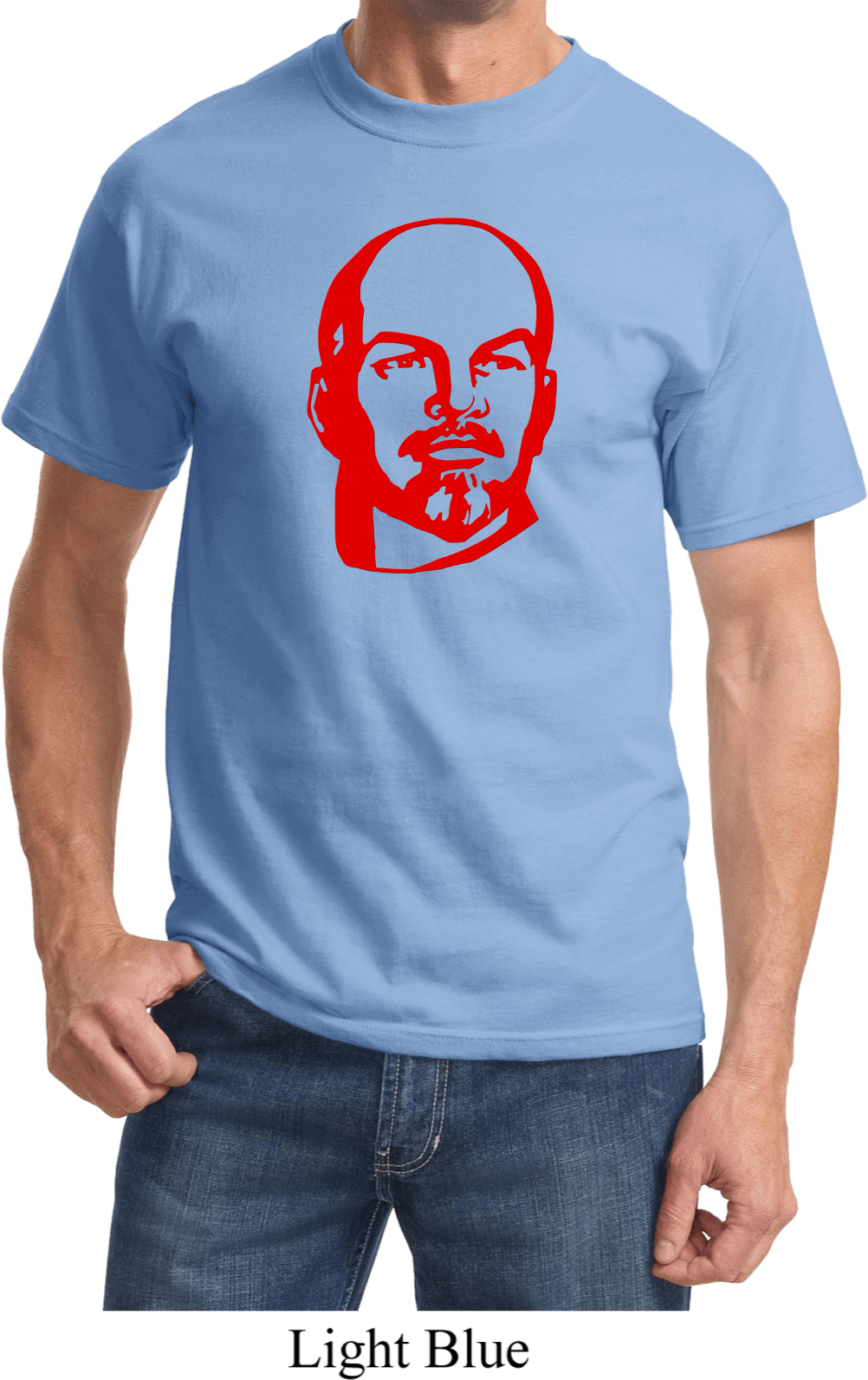 Lenin Profile Shirt - Lenin Profile Mens Shirts