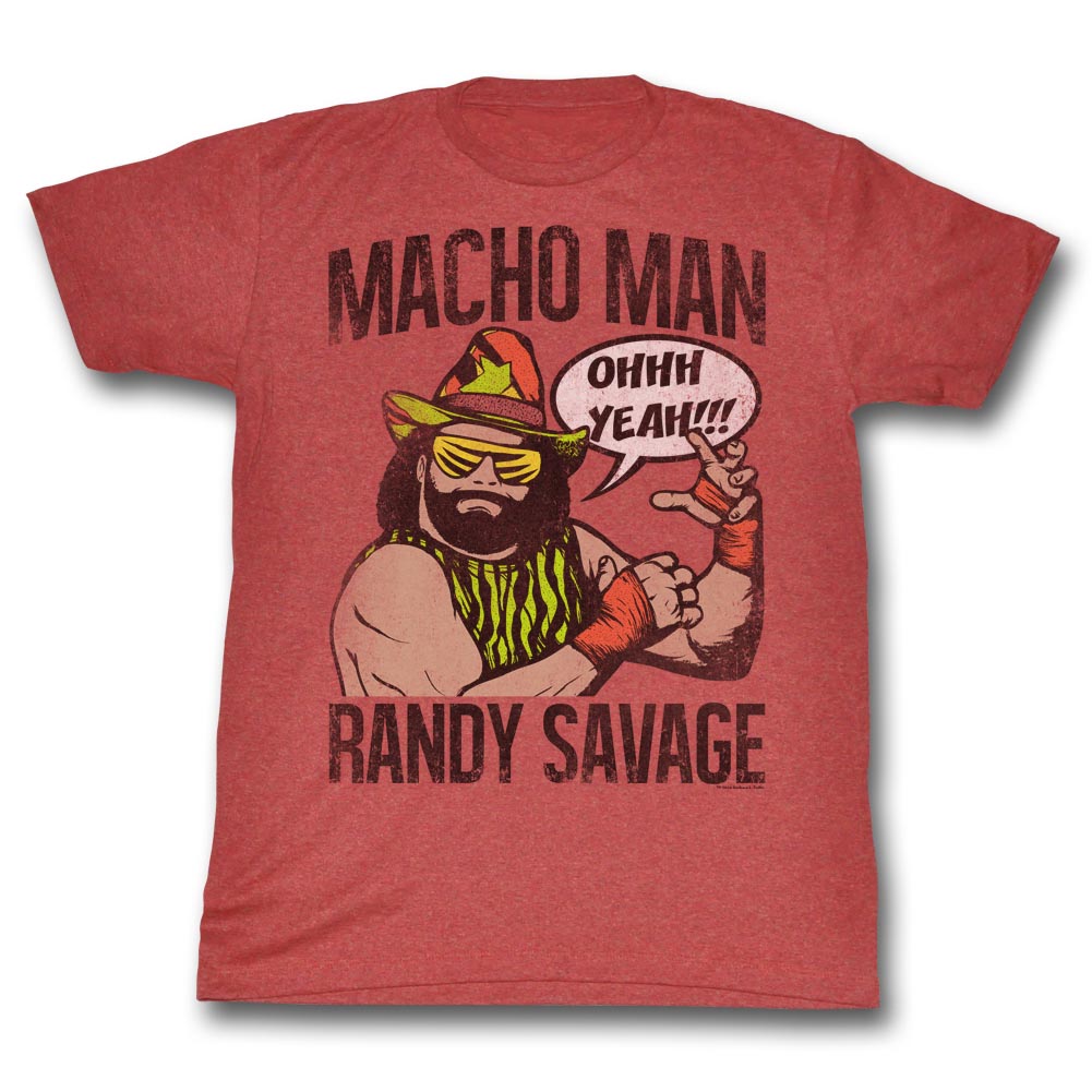 Macho Man Shirt Ohhh Yea Clay T-Shirt - Macho Man Shirts