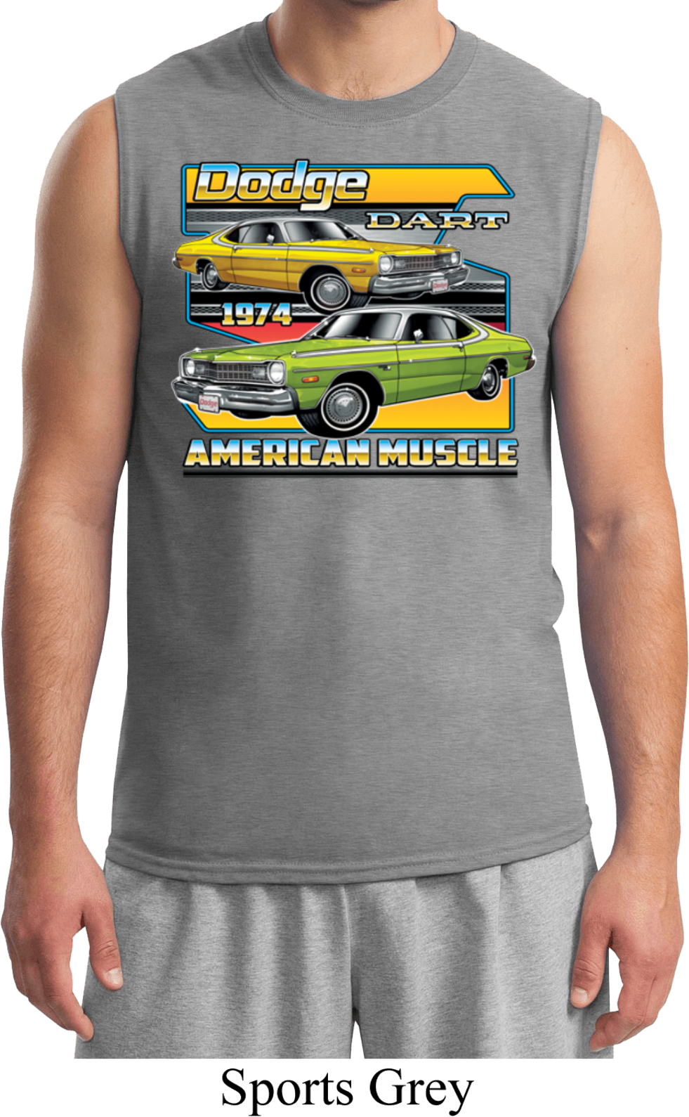 Mens Dodge Shirt Dodge Dart Muscle Tee T-Shirt - Dodge Dart Mens Dodge ...