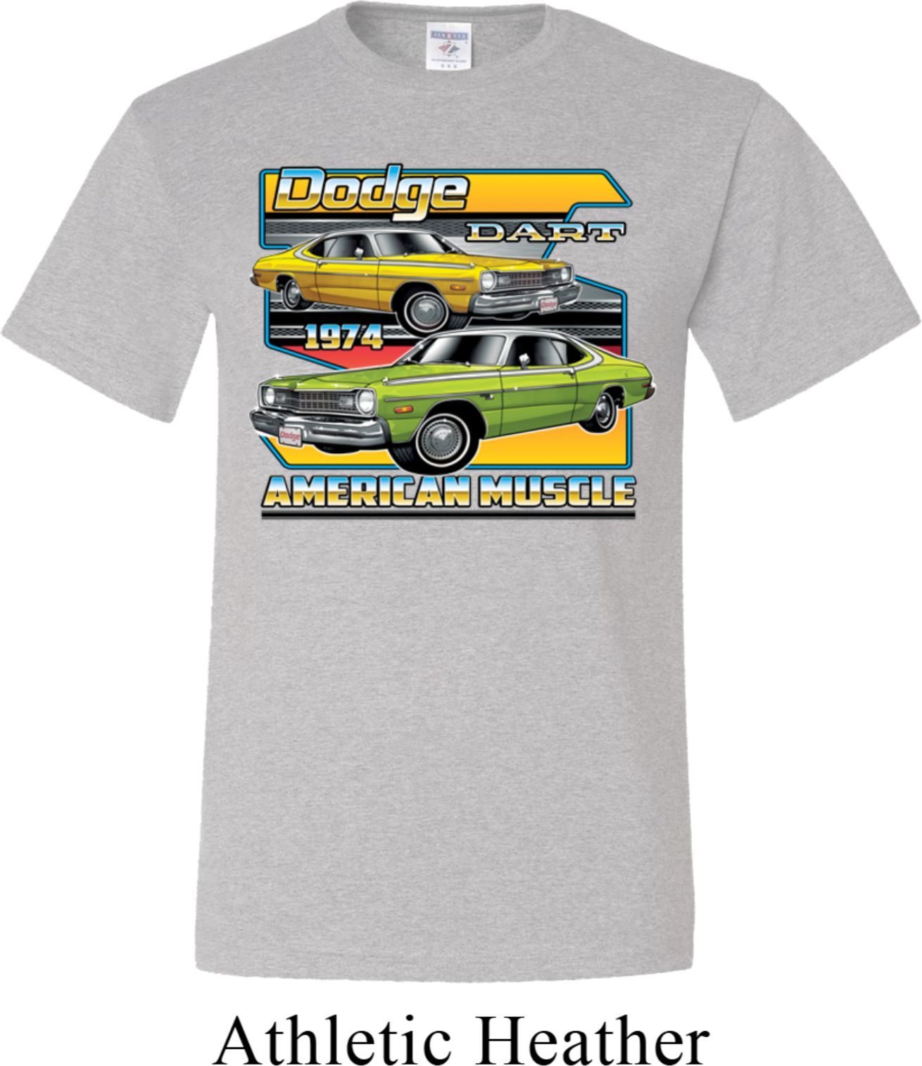 Mens Dodge Shirt Dodge Dart Tall Tee T-Shirt - Dodge Dart Mens Dodge Shirts