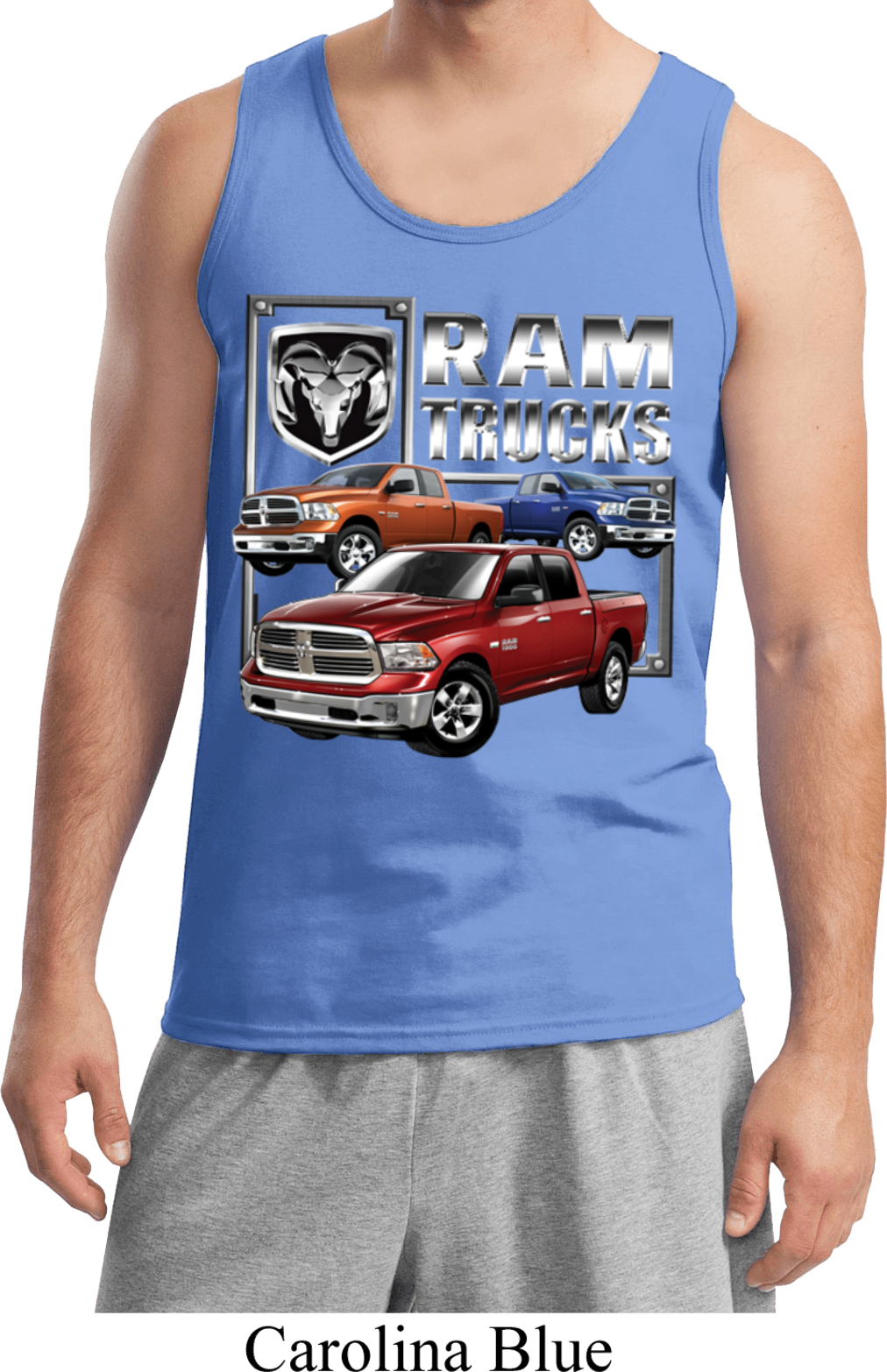 Mens Dodge Tanktop Ram Trucks Tank Top - Dodge Ram Trucks Mens Dodge Shirts