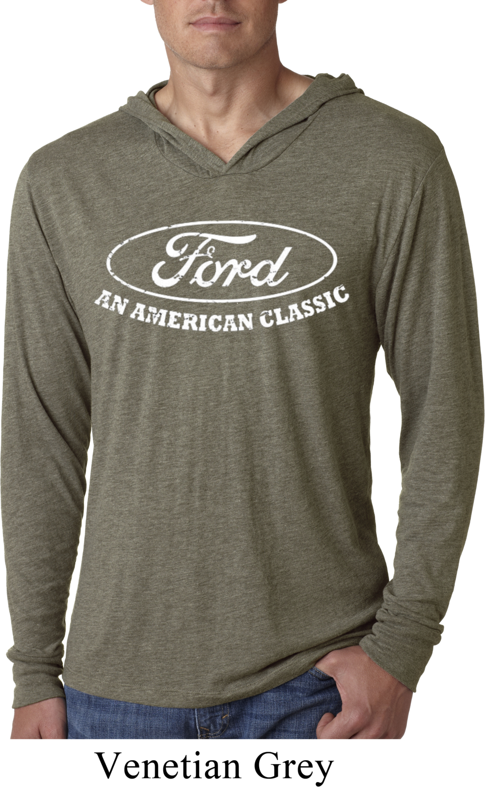 Mens Ford Shirt An American Classic Lightweight Hoodie Shirt - An ...
