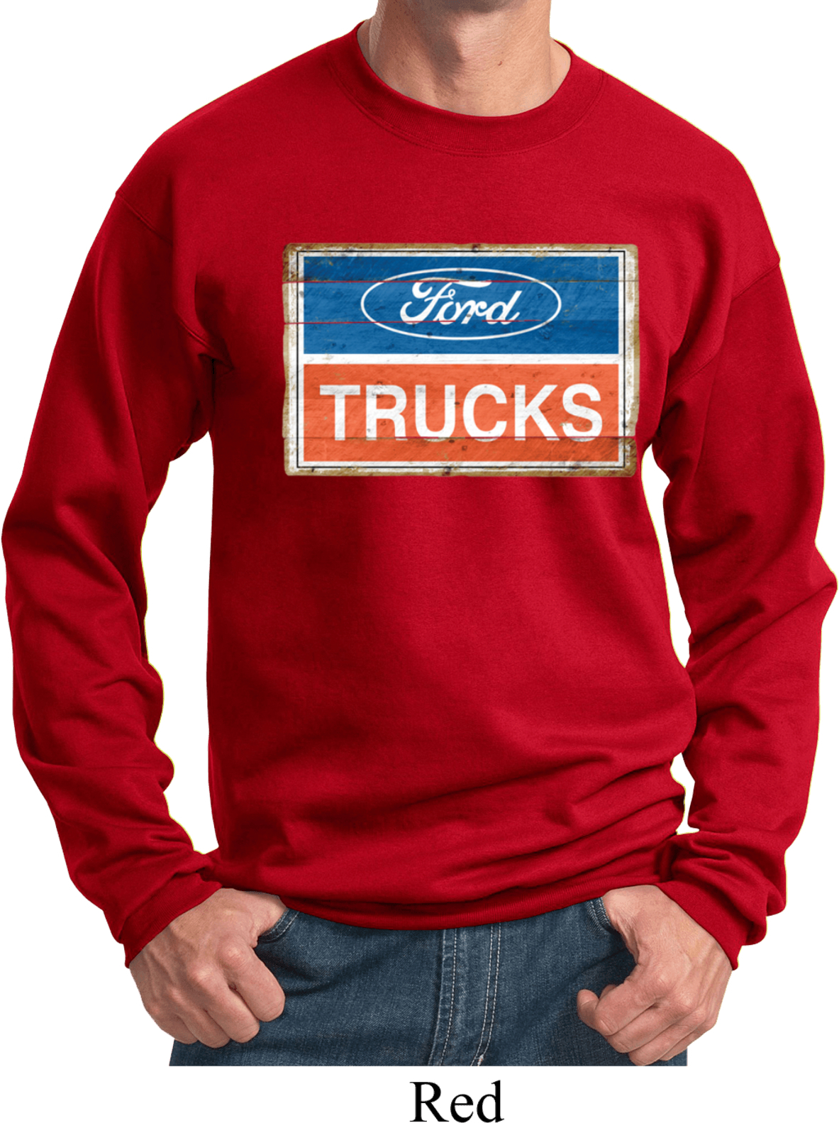 Mens Ford Sweatshirt Ford Trucks Logo Sweat Shirt - Ford Trucks Logo ...