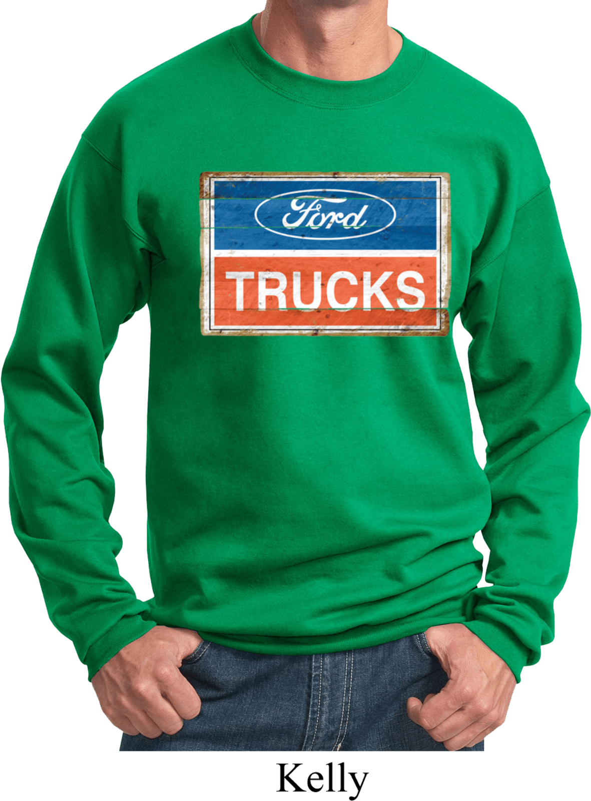 Mens Ford Sweatshirt Ford Trucks Logo Sweat Shirt - Ford Trucks Logo ...