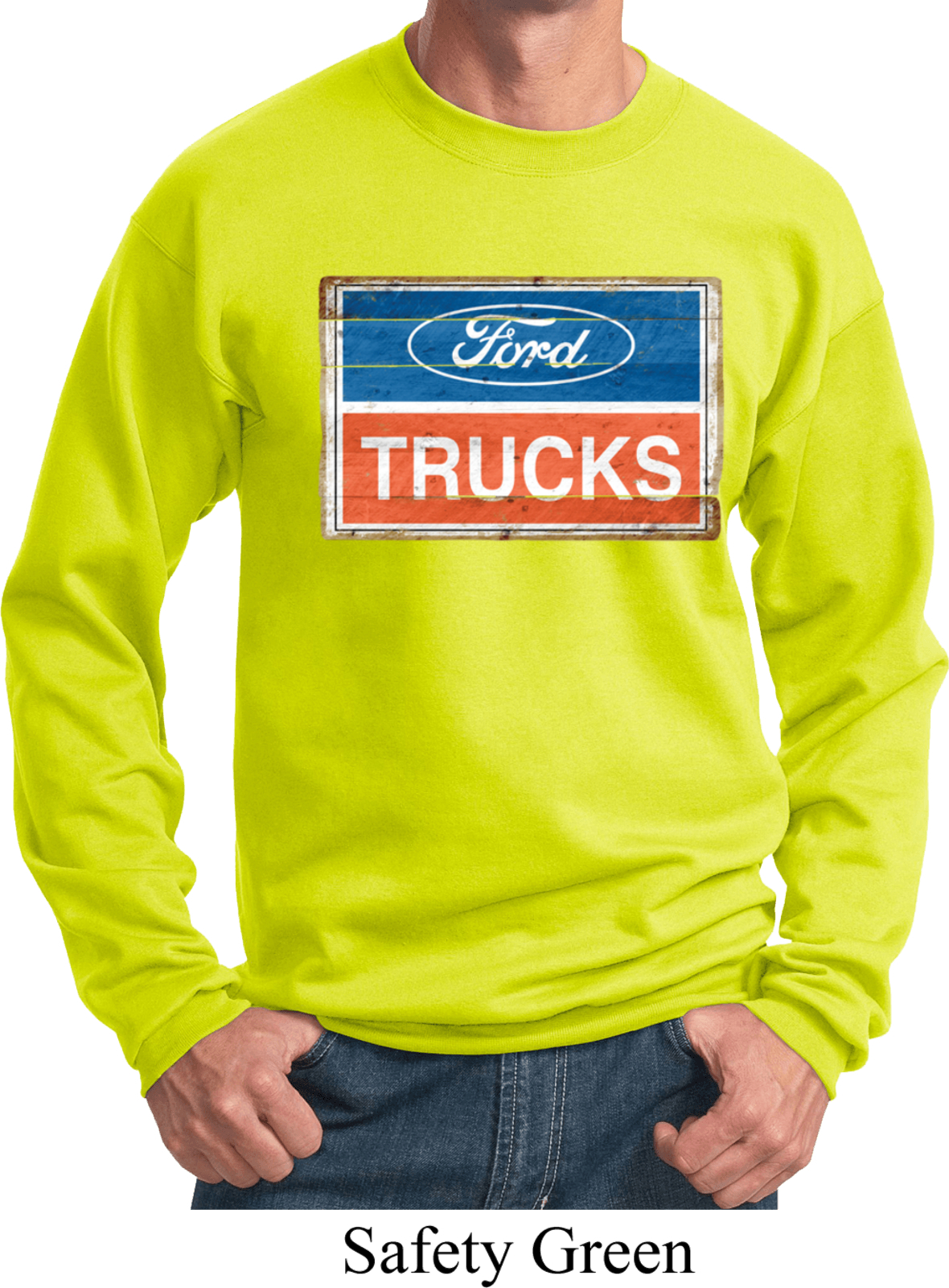 Mens Ford Sweatshirt Ford Trucks Logo Sweat Shirt - Ford Trucks Logo ...