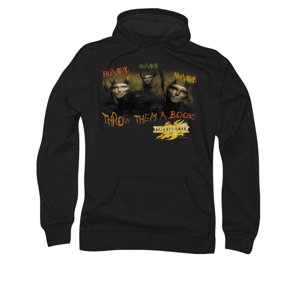 Mirrormask Hoodie Sweatshirt Hungry Black Adult Hoody Sweat Shirt ...
