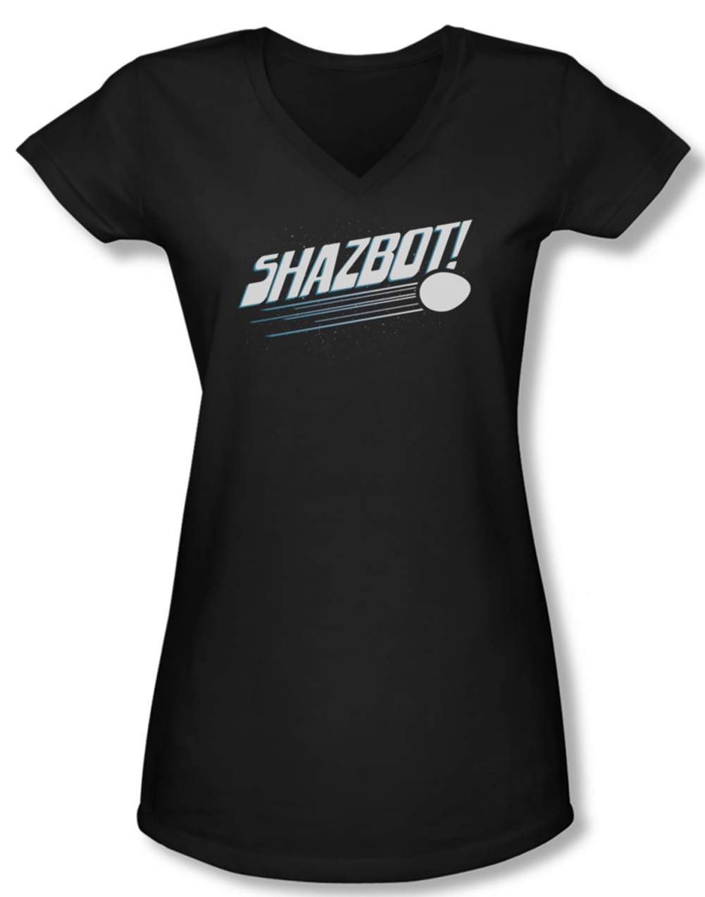 Mork & Mindy Shirt Juniors V Neck Shazbot Egg Black Tee T-Shirt - Mork ...