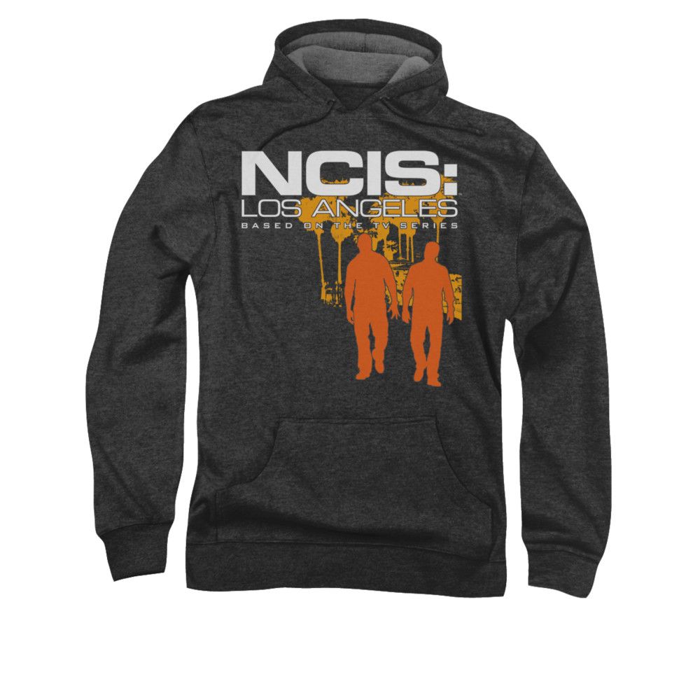 NCIS Hoodie Orange Silhouette Charcoal Sweatshirt Hoody - NCIS Shirt ...