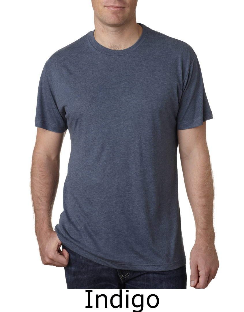 Next Level Men's T-Shirt Tri-Blend Crew Neck Tee Shirt - Next Level ...