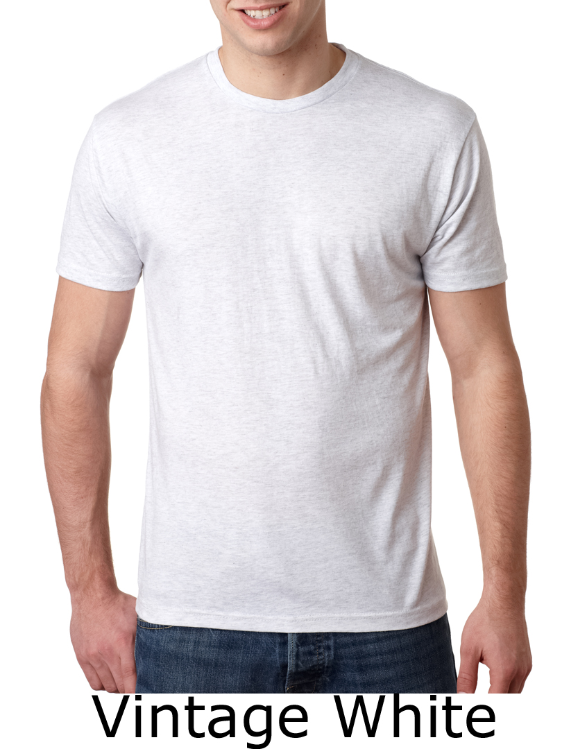 Next Level Men's T-Shirt Tri-Blend Crew Neck Tee Shirt - Next Level ...