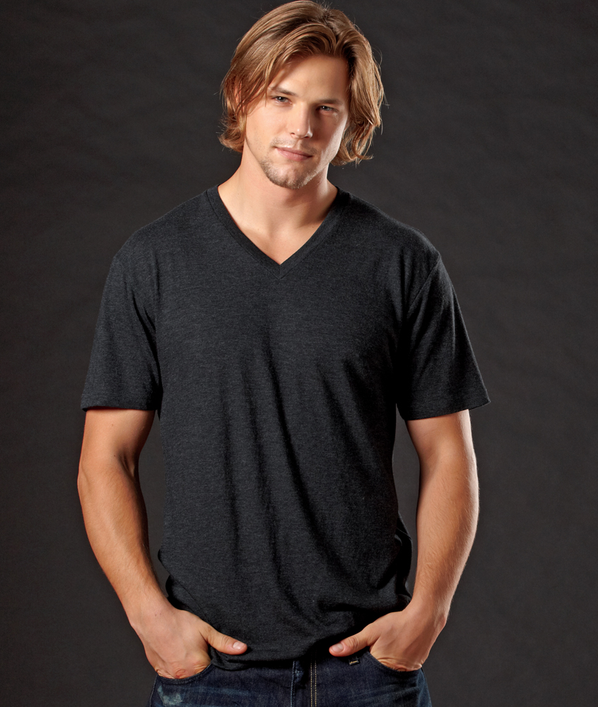 Next Level Men's T-Shirt V-Neck Tri-Blend Soft Tee Shirt - Next Level ...