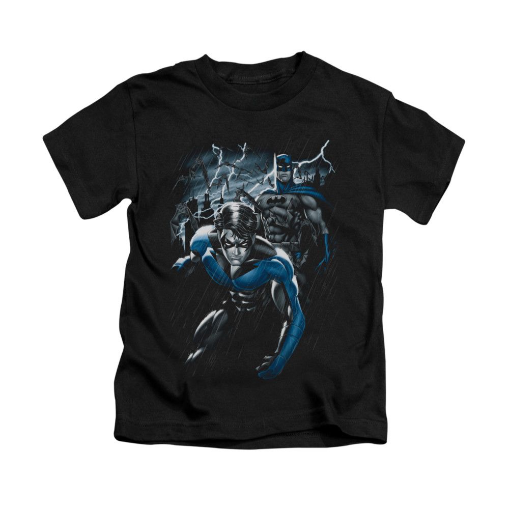Nightwing DC Comics Shirt Dynamic Duo Kids Black Youth Tee T-Shirt ...