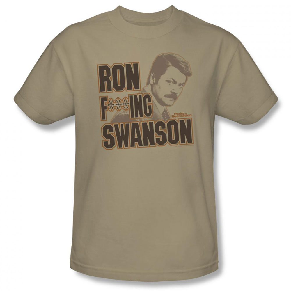 Parks And Recreation Shirt Ron Sand T-Shirt - Parks And Recreation Ron ...
