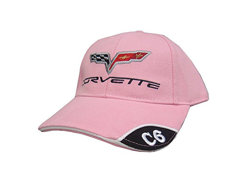 Chevy Corvette Hat - C6 Embroidered Vette Cap - Chevy Corvette Hats Caps