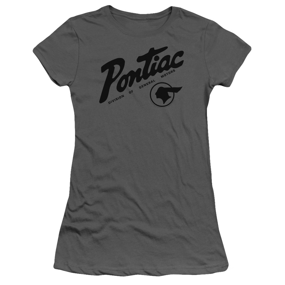 Pontiac Juniors Shirt Division Of GM Charcoal T-Shirt - Pontiac ...