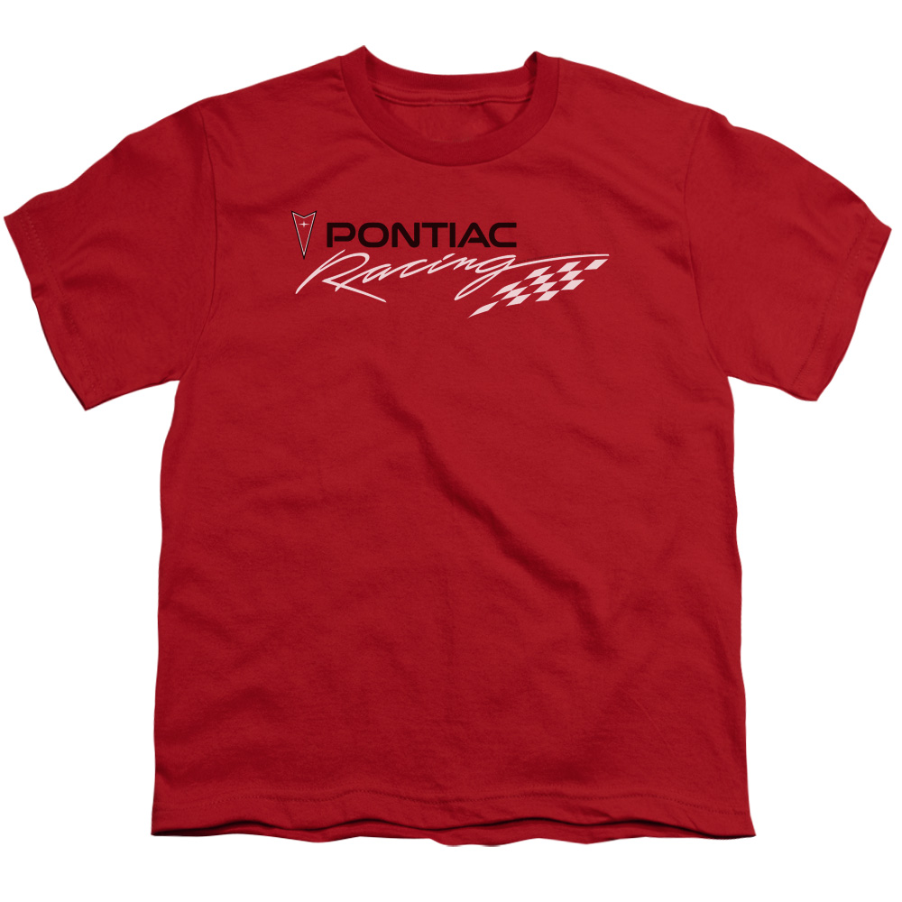 Pontiac Kids Shirt Racing Red T-Shirt - Pontiac Racing Shirts