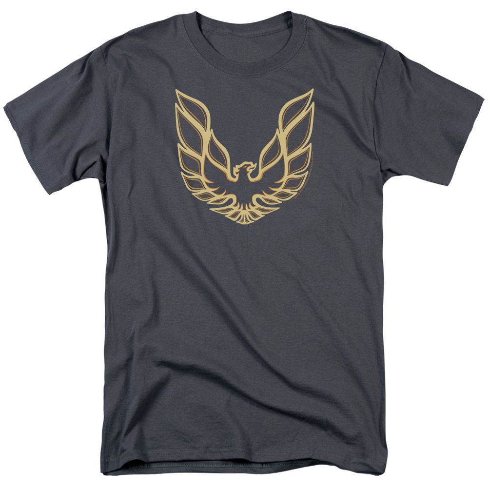 Pontiac Shirt Firebird Charcoal T-Shirt - Pontiac Firebird Shirts