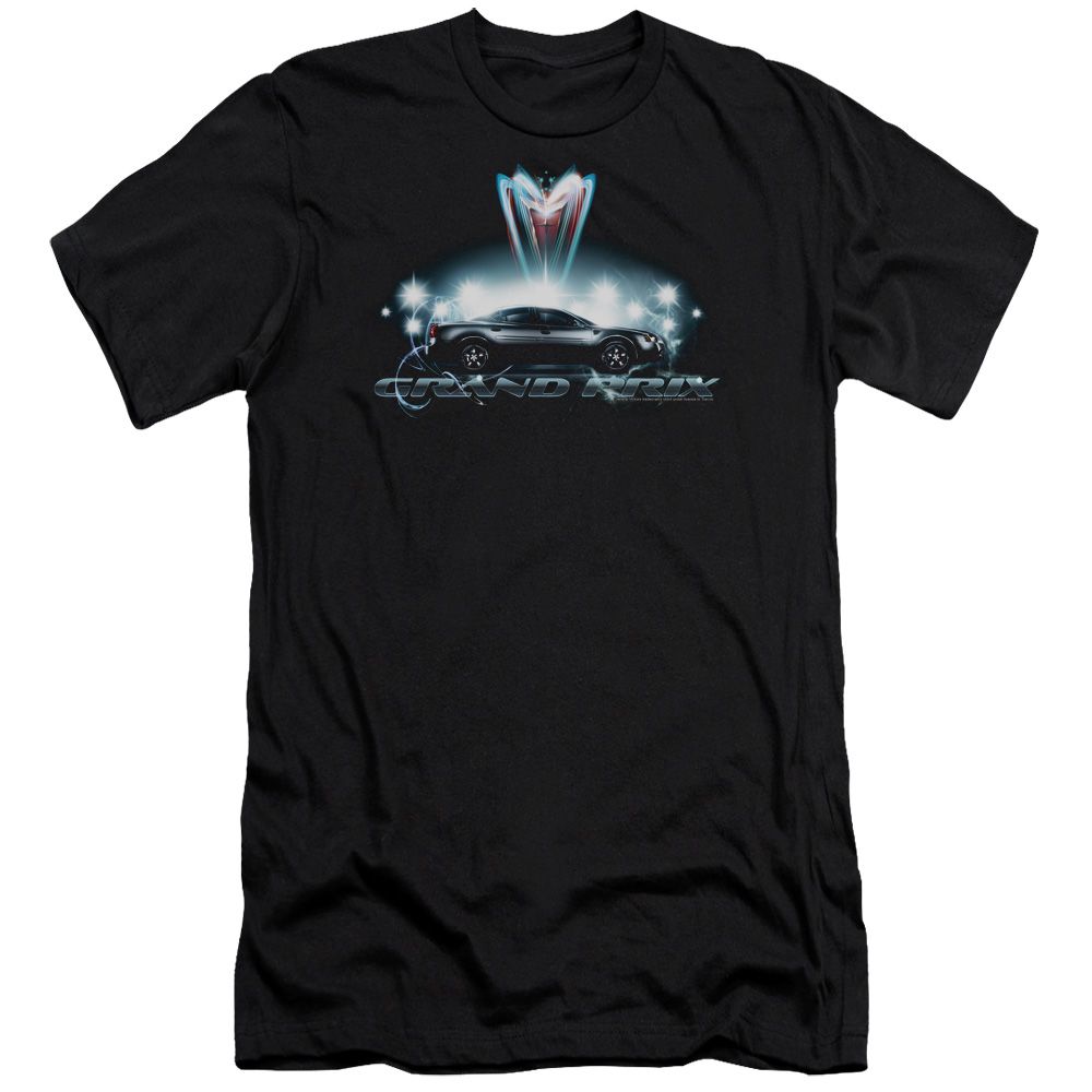 Pontiac Slim Fit Shirt Grand Prix Black T-Shirt - Pontiac Grand Prix Shirts