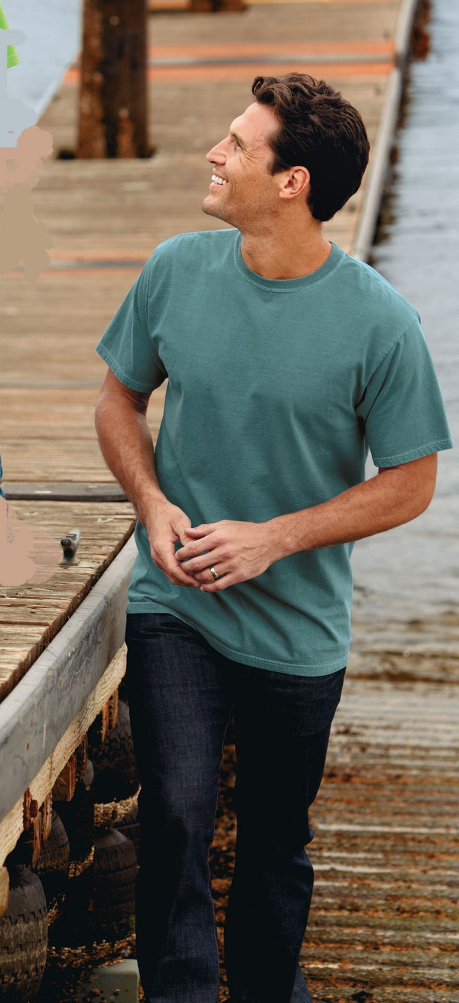 Port & Company Shirt Essential Pigment Dyed Tee T-Shirt - Port And ...