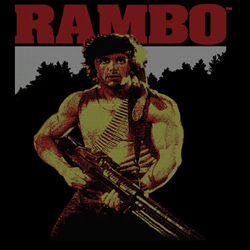 Rambo Shirts - 80s Movie Tees