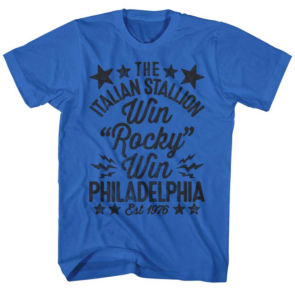 Rocky Shirt Win Rocky Win Royal T-Shirt - Rocky Shirts