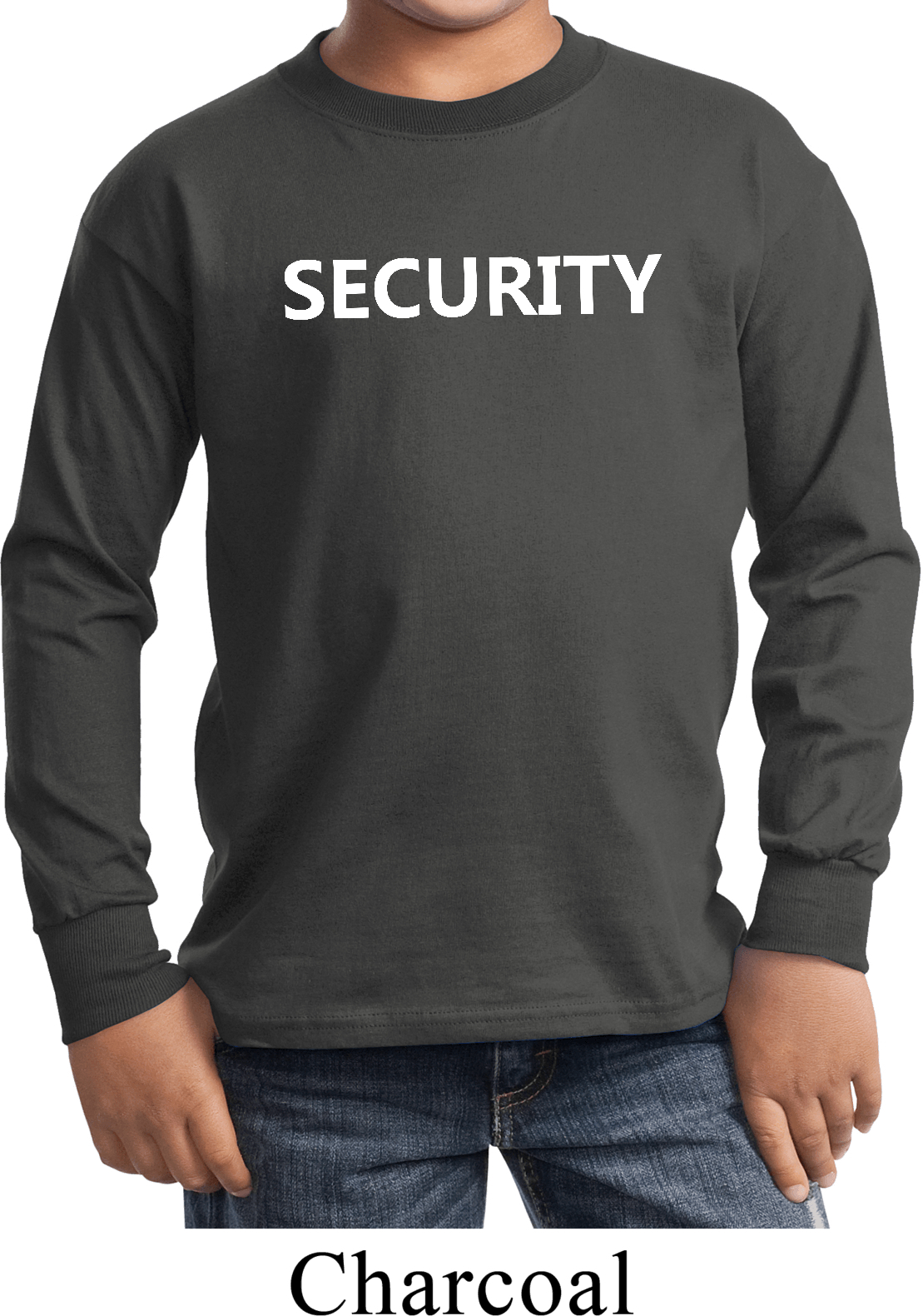 Security Guard Kids Long Sleeve Shirt - Security Guard Kids Shirts