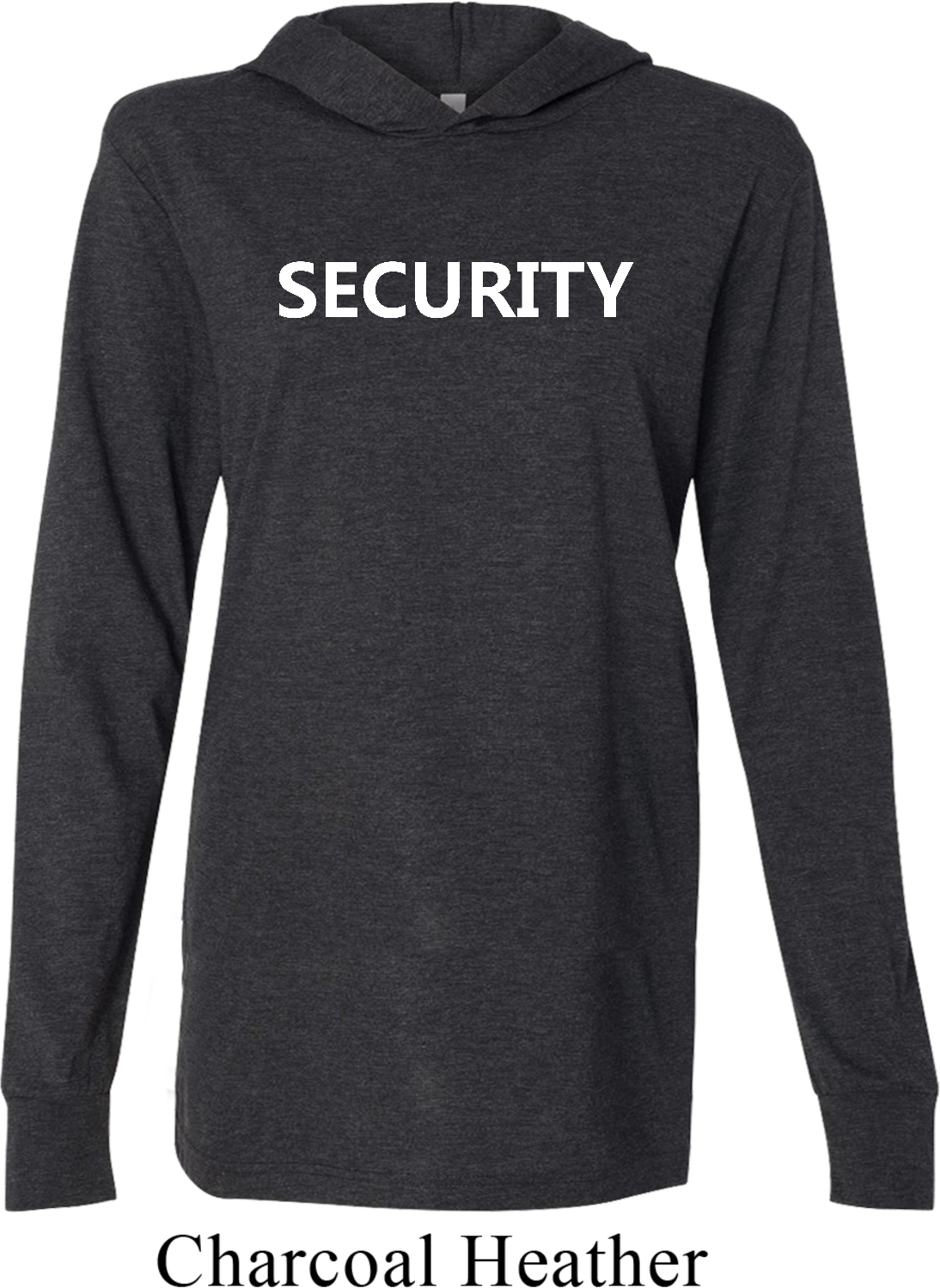 Security Guard Lightweight Hoodie Tee - Security Guard Mens Shirts