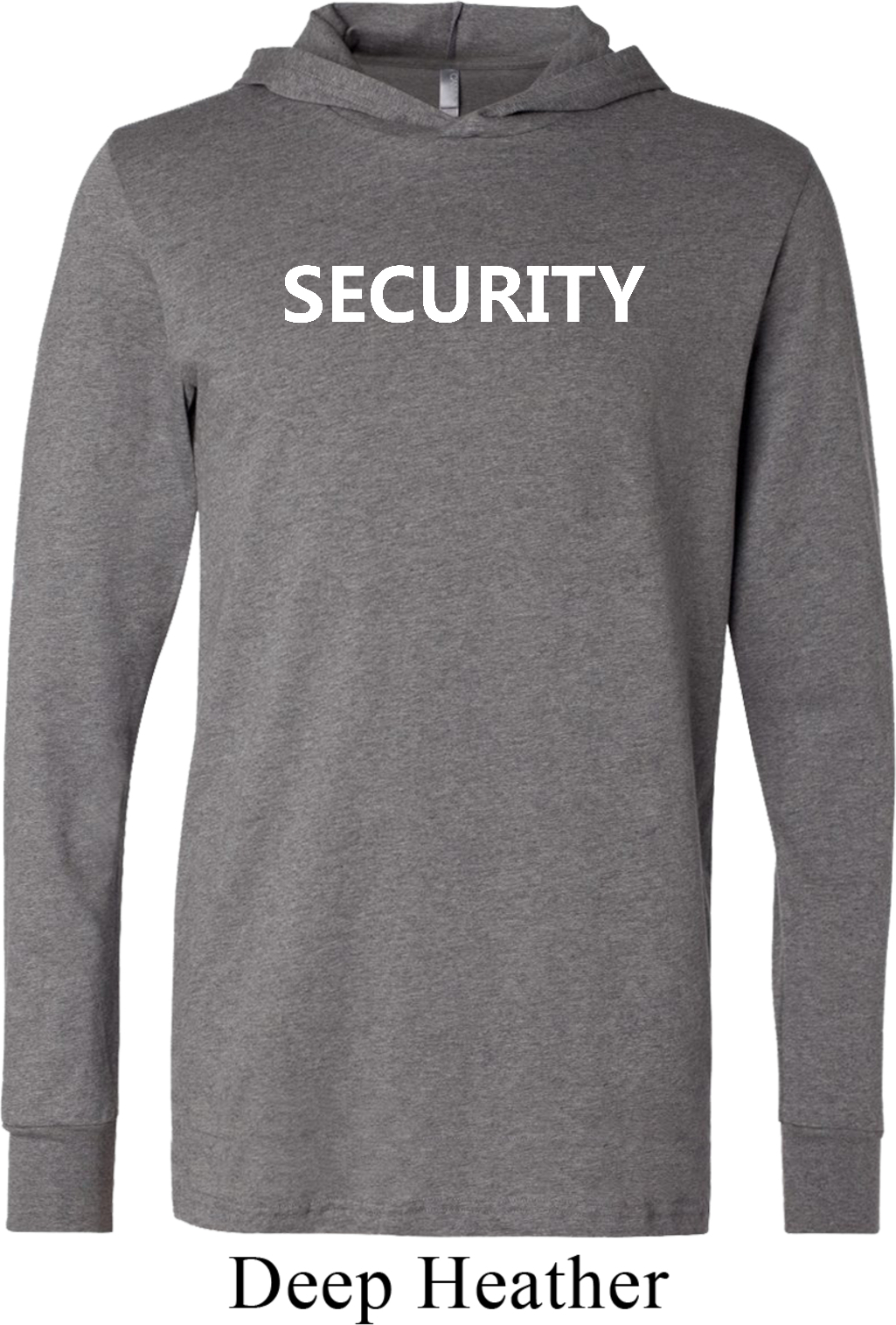 Security Guard Lightweight Hoodie Tee - Security Guard Mens Shirts