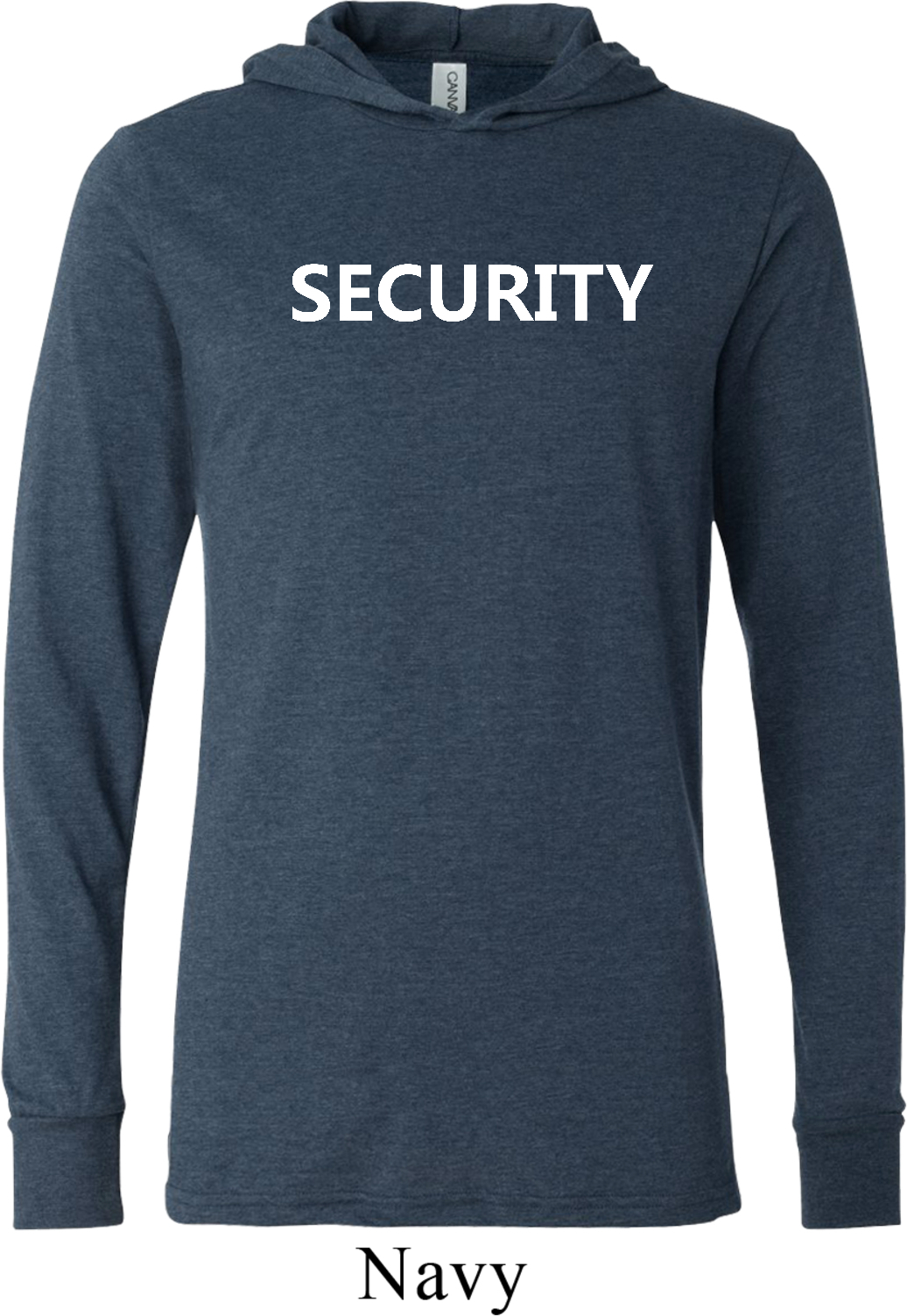 Security Guard Lightweight Hoodie Tee - Security Guard Mens Shirts