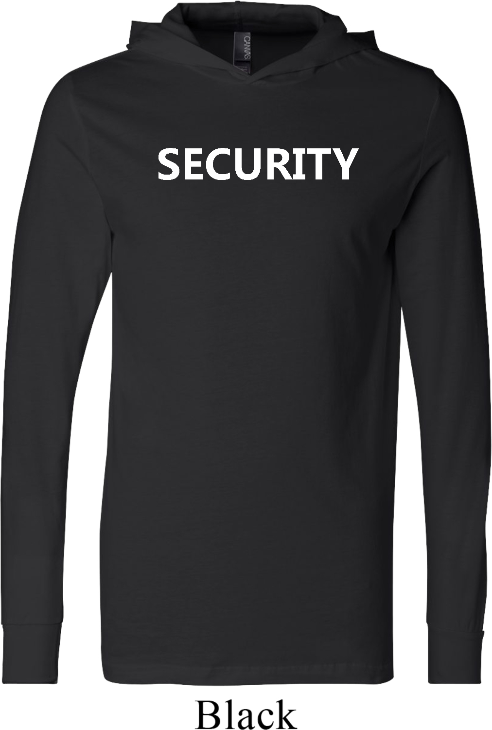 Security Guard Lightweight Hoodie Tee - Security Guard Mens Shirts