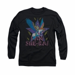 She-Ra Shirt Slim Fit V-Neck I Am She Ra Black Tee T-Shirt - She-Ra I ...