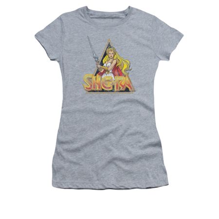 She-Ra Shirt Juniors Rough Ra Athletic Heather Tee T-Shirt - She-Ra ...