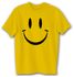 Smiley Face Shirt - Yellow Adult T-shirt - Funny T-shirts - One Liners