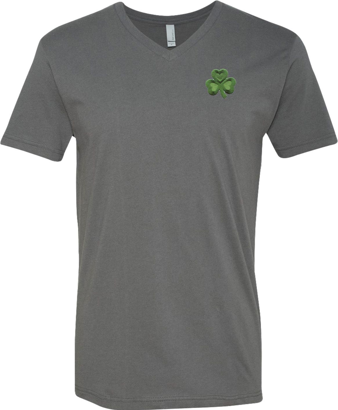 St Patricks Day Shamrock Patch Pocket Print V-neck - St Patricks Day ...