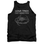 Star Trek - Deep Space Nine Shirt DS9 Station Long Sleeve Black Tee T ...