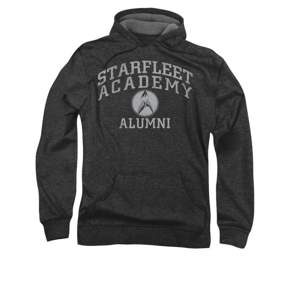 Star Trek Hoodie Alumni Charcoal Sweatshirt Hoody - Star Trek Alumni Shirts