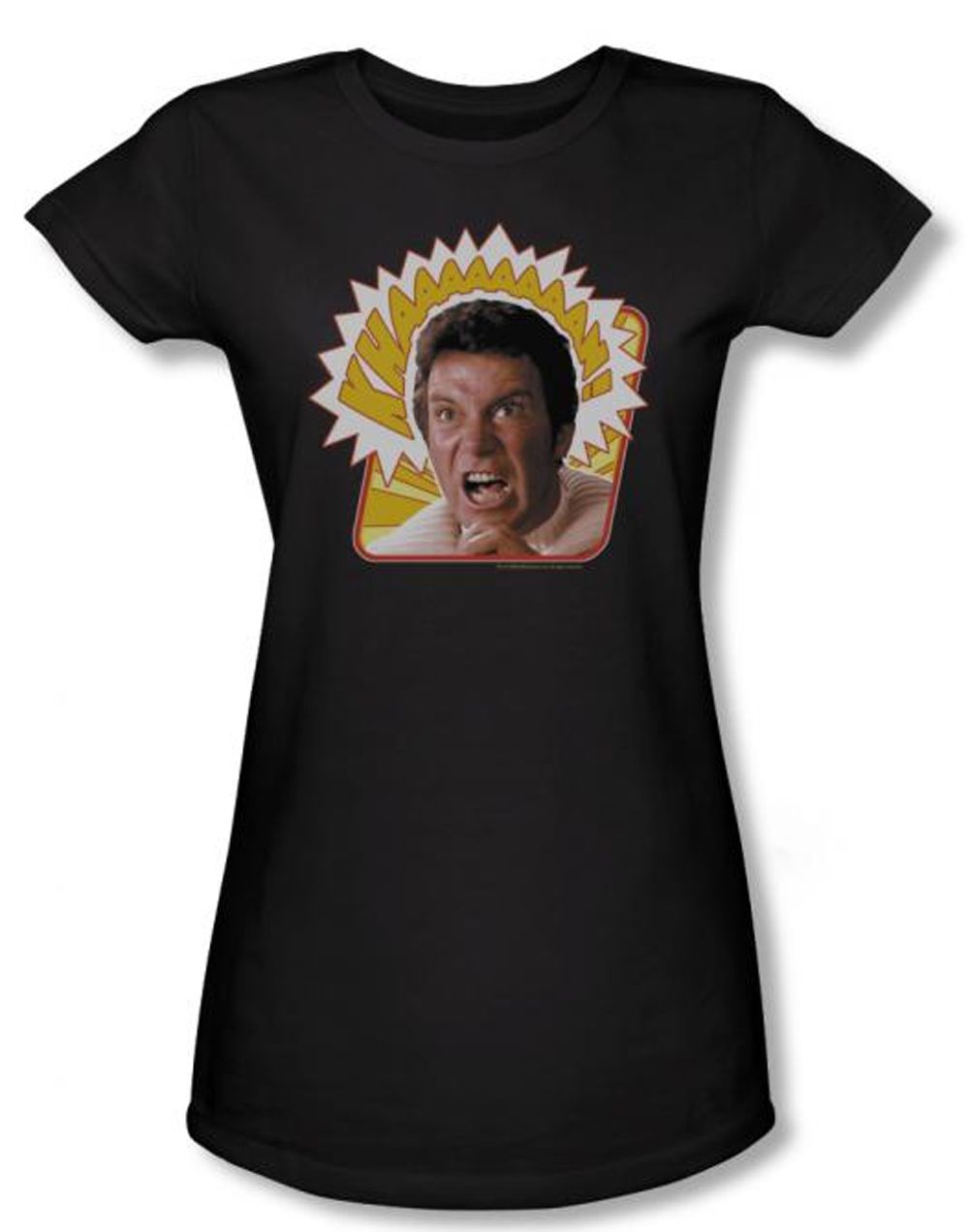 Star Trek Juniors Shirt KHAAAAAAN Black T-Shirt Tee - Star Trek Shirts ...