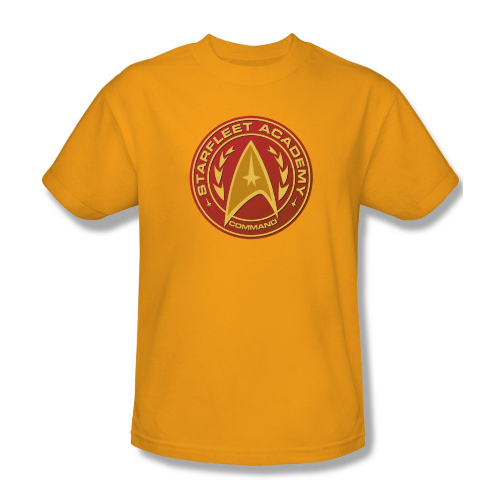 Star Trek Shirt Command Gold T-Shirt - Star Trek Command Shirts