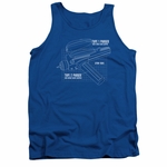 Star Trek Shirt Phaser Prints Royal Blue T-Shirt - Star Trek Phaser ...