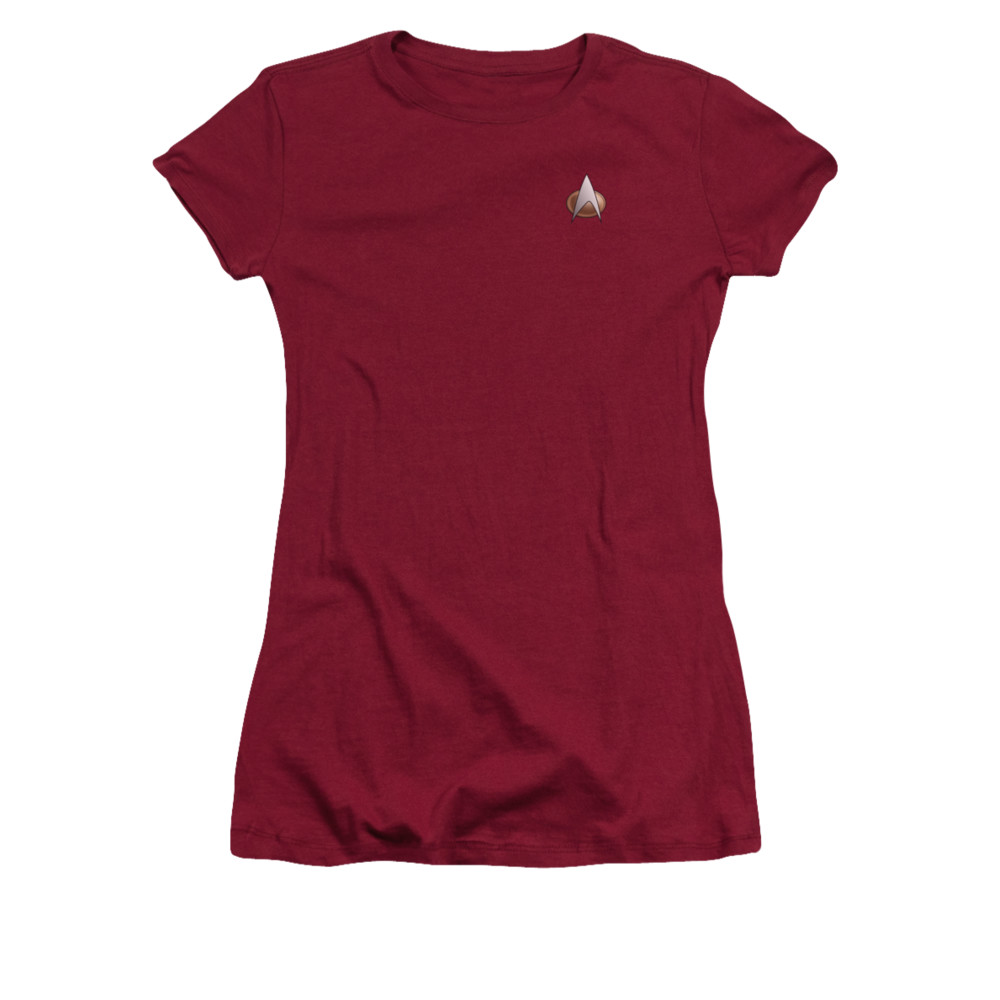 Star Trek - The Next Generation Shirt Juniors TNG Command Emblem ...