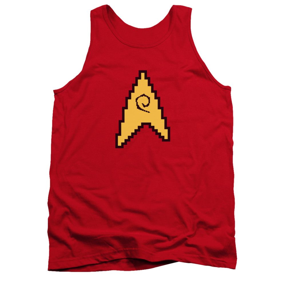 Star Trek - The Original Series Tank Top 8 Bit Science Red Tanktop ...