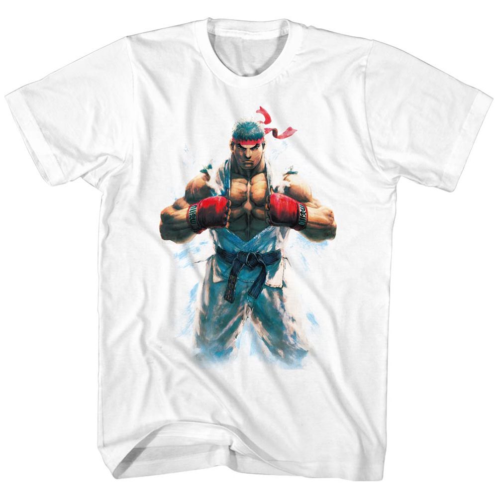 Street Fighter Shirt RYU White T-Shirt - Street Fighter Shirts