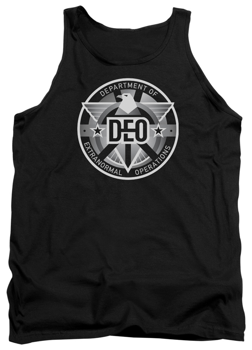 Supergirl Tank Top DEO Symbol Black Tanktop - Supergirl DEO Symbol Shirts